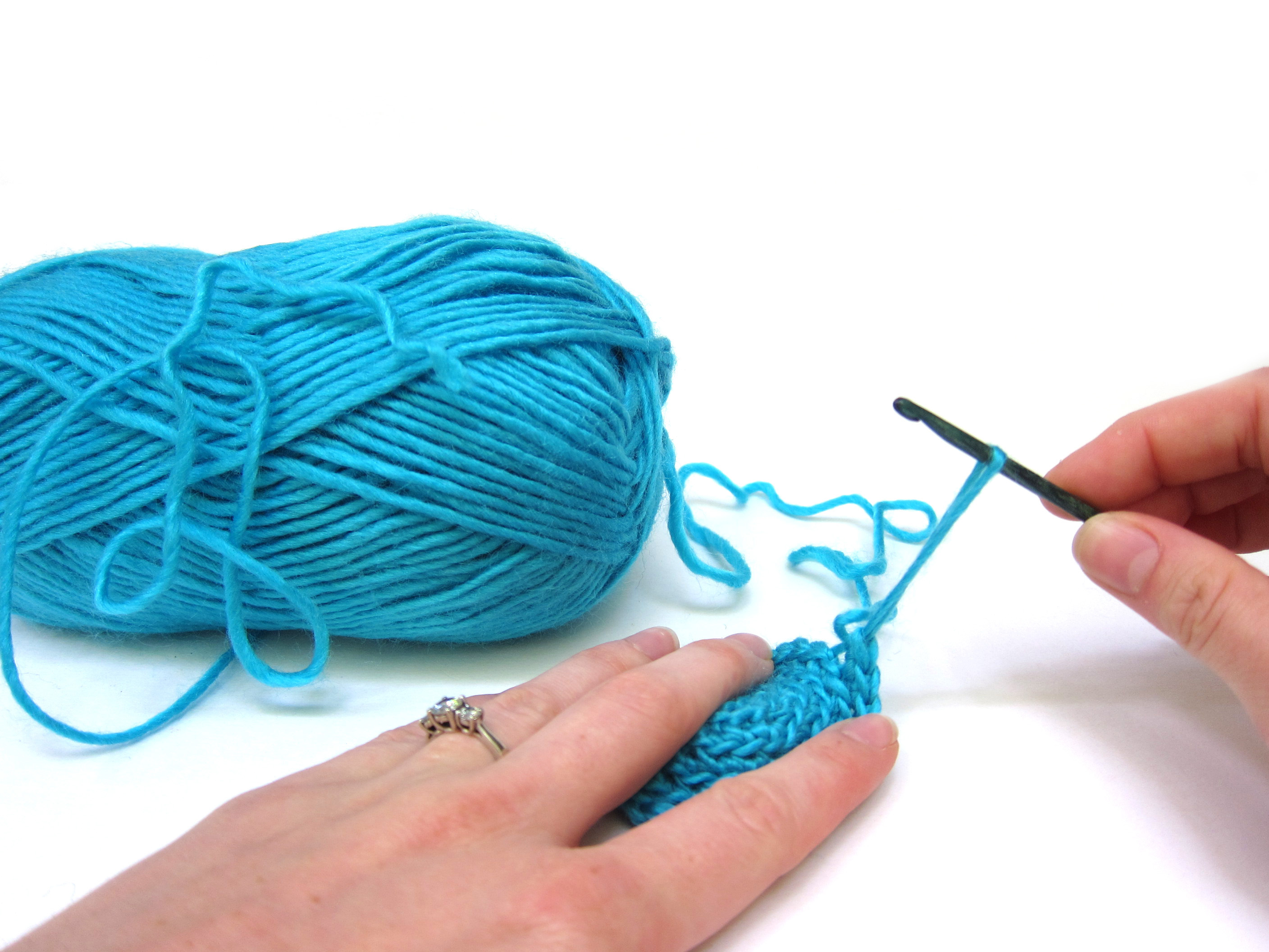 Save Yourself A Knot By Working Your Yarn From Both Ends Of The Skein